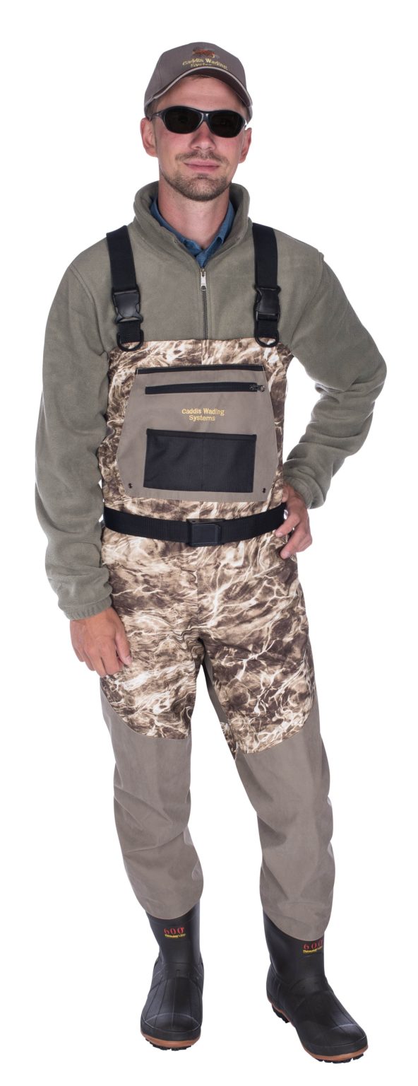 NEW *** Mossy River Series Breathable Bootfoot Waders - Caddis Wading ...